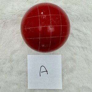 Sportcraft | Games | Vintage Sportcraft Bocce Ball Single Red Ball ...